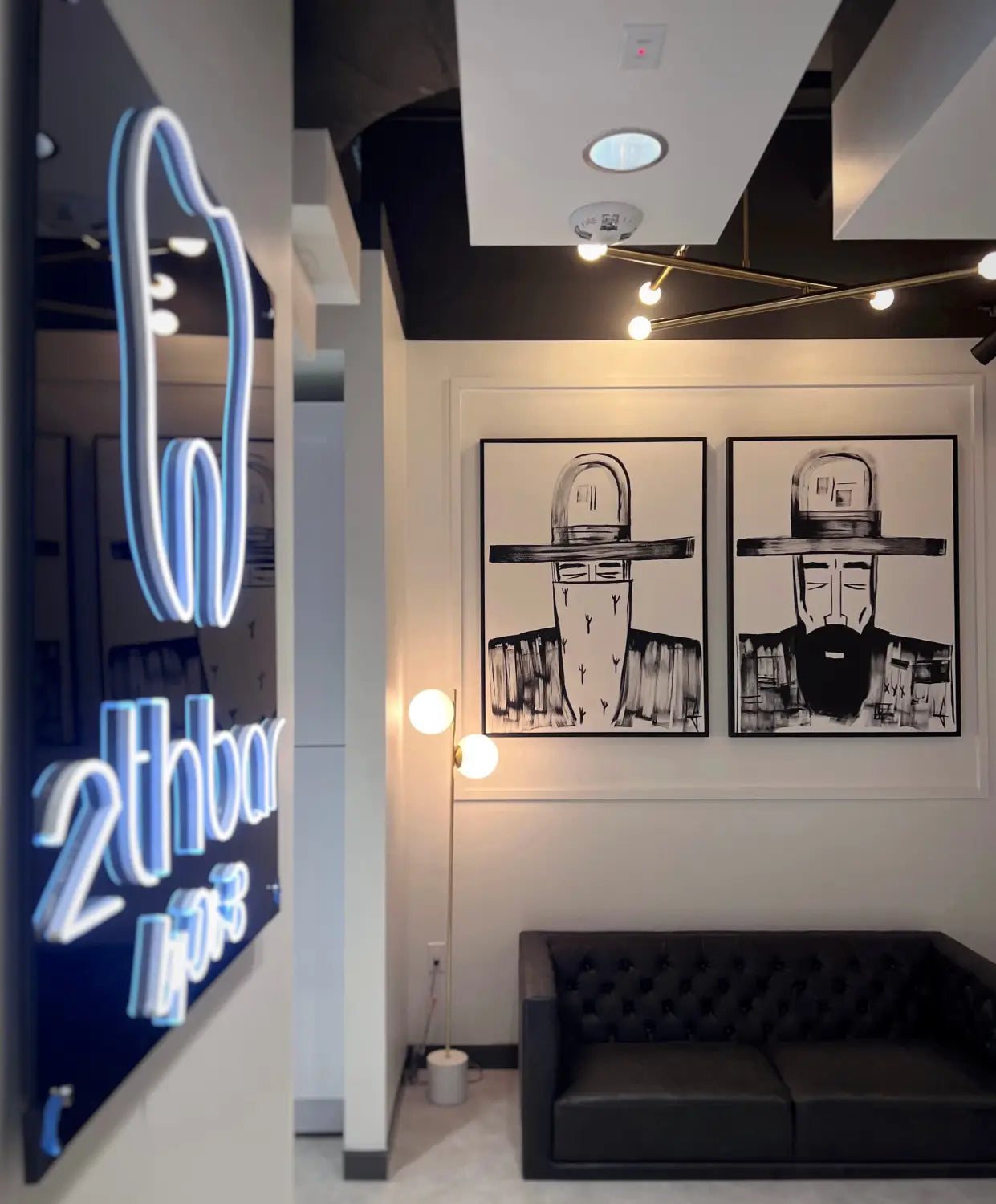 Unique black and white western art paintings | Laura Goodson Art