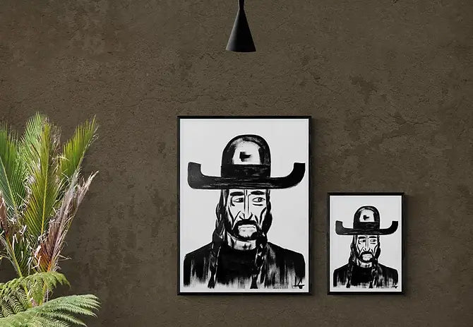 Cowboy Prints - Laura Goodson Art